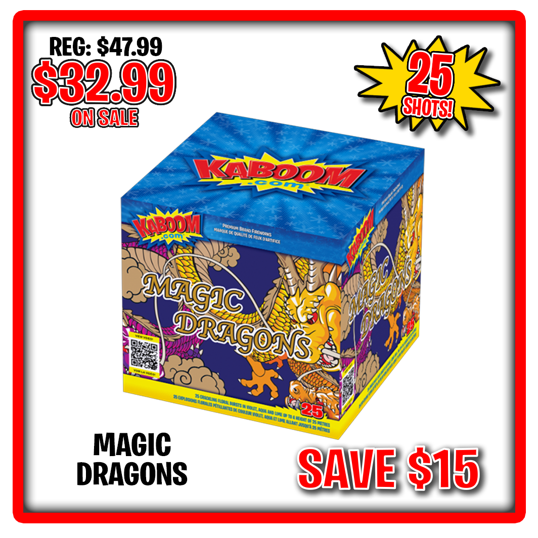 Magic Dragons | Kaboom Fireworks