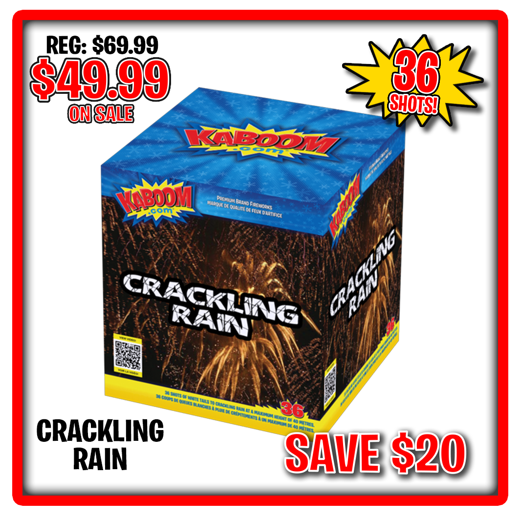 Crackling Rain | Kaboom Fireworks