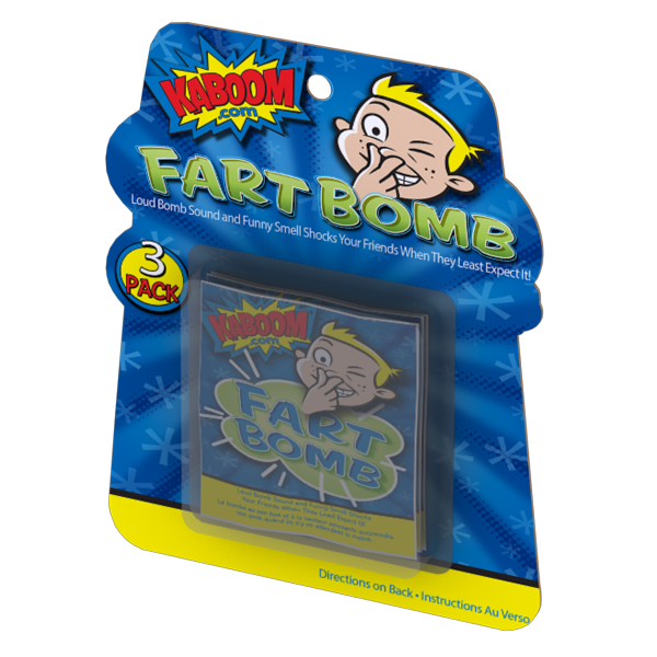 Fart Bomb 3-Pack | Kaboom Fireworks