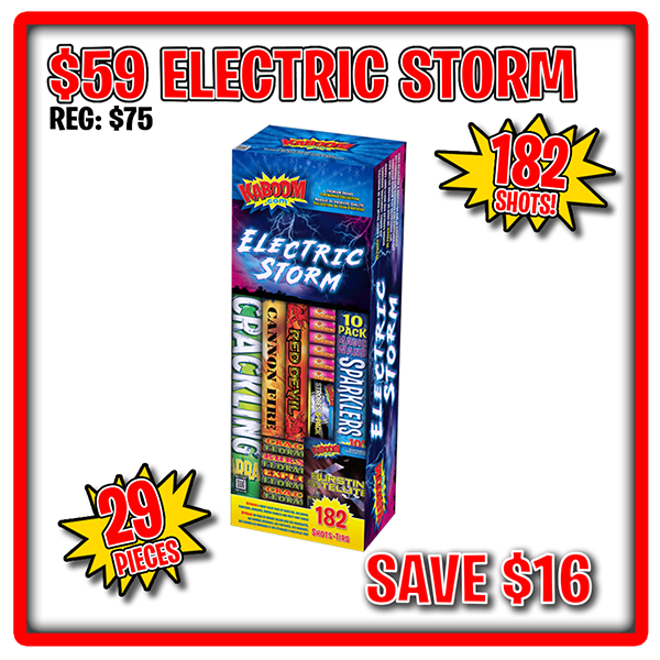 Electric Storm | Kaboom Fireworks
