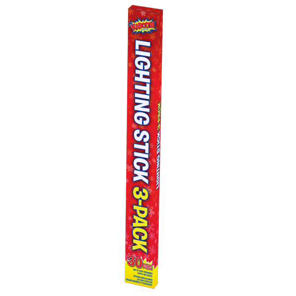 Lighting Stick 3-Pack | Kaboom Fireworks
