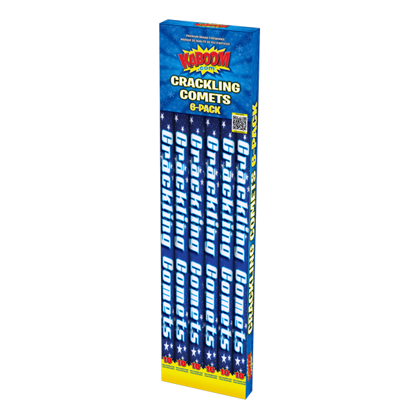 Crackling Comets 6-Pack | Kaboom Fireworks